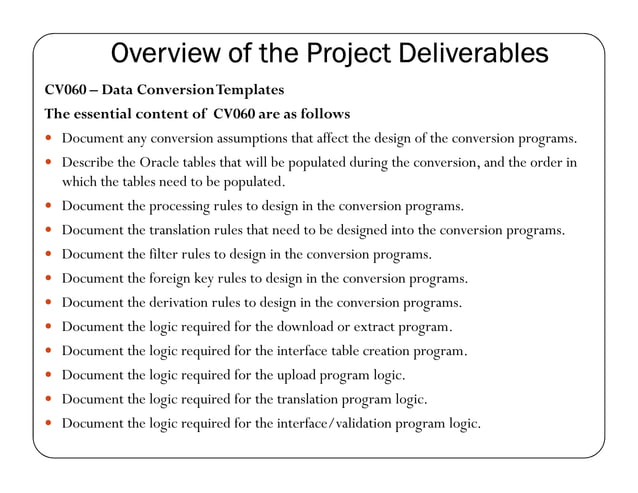 Oracle aim-project-management-methodology | PDF