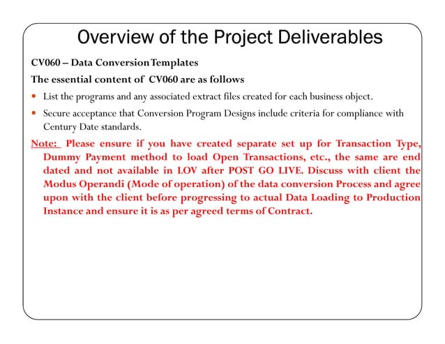 Oracle aim-project-management-methodology | PDF