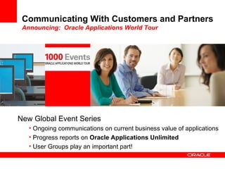 Oracle Applications Unlimited | PPT