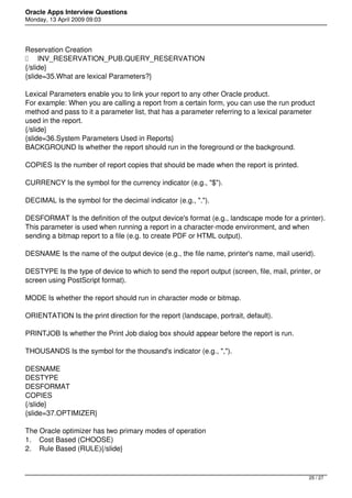 Oracle apps-interview-questions | PDF