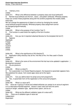 Oracle apps-interview-questions | PDF
