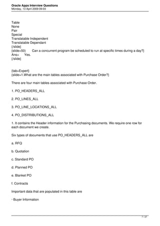 Oracle apps-interview-questions | PDF