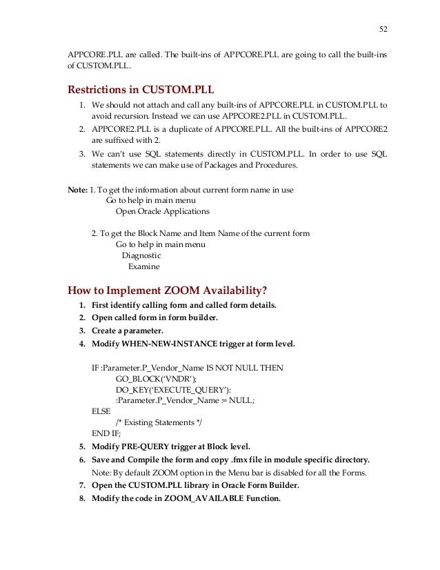 Oracle apps technical tutorial