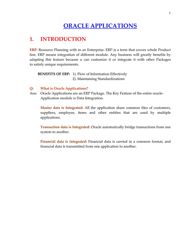 Oracle apps-technical-tutorial | PDF