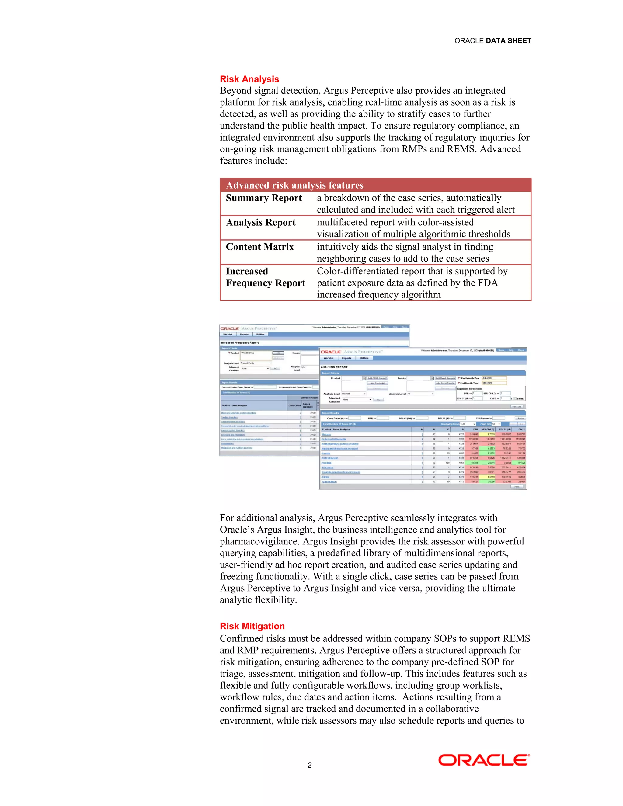 Safety and Pharmacovigilance System: Oracle Argus Safety Suite | PDF