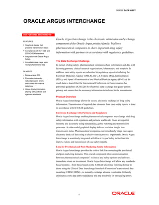 Safety and Pharmacovigilance System: Oracle Argus Safety Suite | PDF