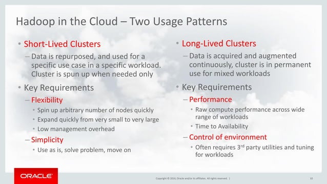 Oracle Cloud : Big Data Use Cases and Architecture | PDF | Cloud Computing | Internet