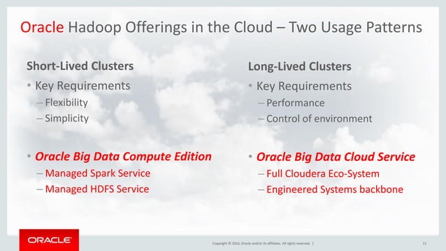 Oracle Cloud : Big Data Use Cases and Architecture | PDF | Cloud Computing | Internet