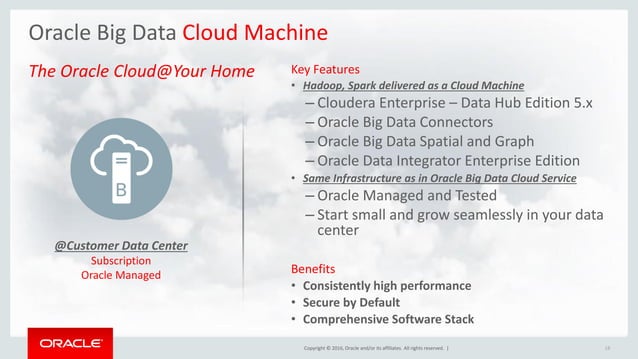 Oracle Cloud : Big Data Use Cases and Architecture | PDF | Cloud Computing | Internet