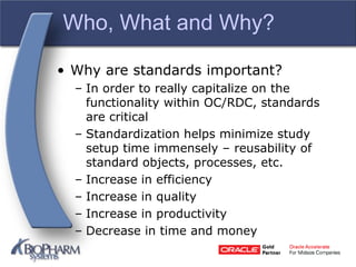 Oracle Clinical and RDC Implementation Standards and Best Practices | PDF