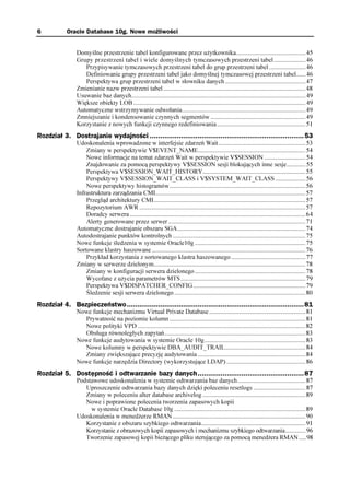 Oracle Database 10g. Nowe możliwości | PDF
