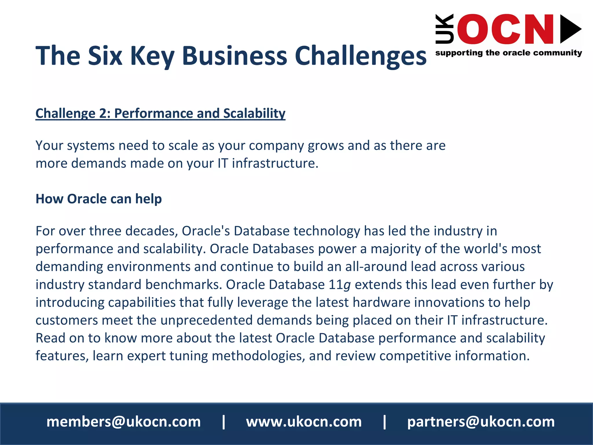 Oracle Database / Database Options | PDF