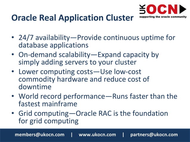Oracle Database Database Options Ppt