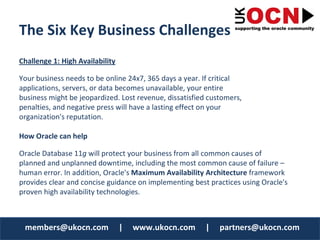 Oracle Database / Database Options | PDF
