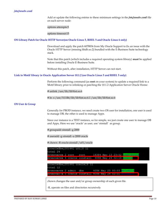 Oracle ebs-r12-1-3installationlinux64bit | PDF | Computer Software and Applications | Computing