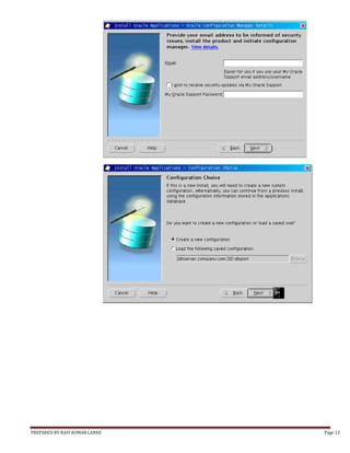 Oracle ebs-r12-1-3installationlinux64bit | PDF | Computer Software and Applications | Computing