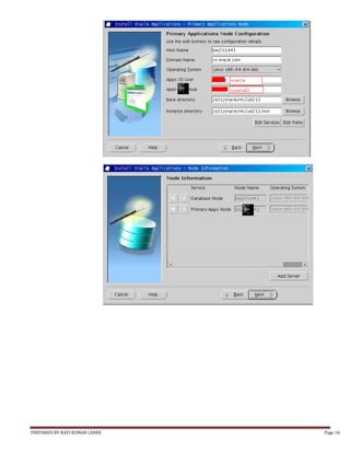 Oracle ebs-r12-1-3installationlinux64bit | PDF | Computer Software and Applications | Computing
