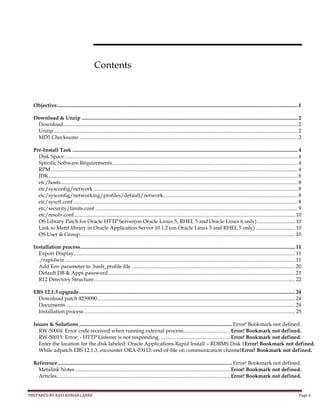 Oracle ebs-r12-1-3installationlinux64bit | PDF | Computer Software and Applications | Computing