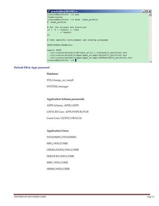 Oracle ebs-r12-1-3installationlinux64bit | PDF | Computer Software and Applications | Computing