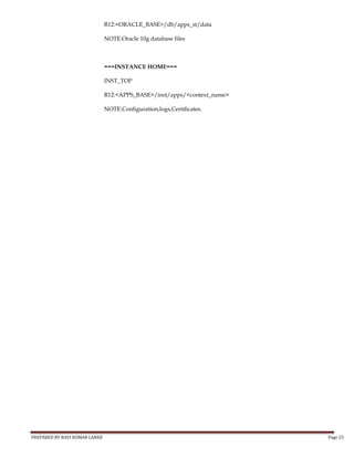 Oracle ebs-r12-1-3installationlinux64bit | PDF | Computer Software and Applications | Computing