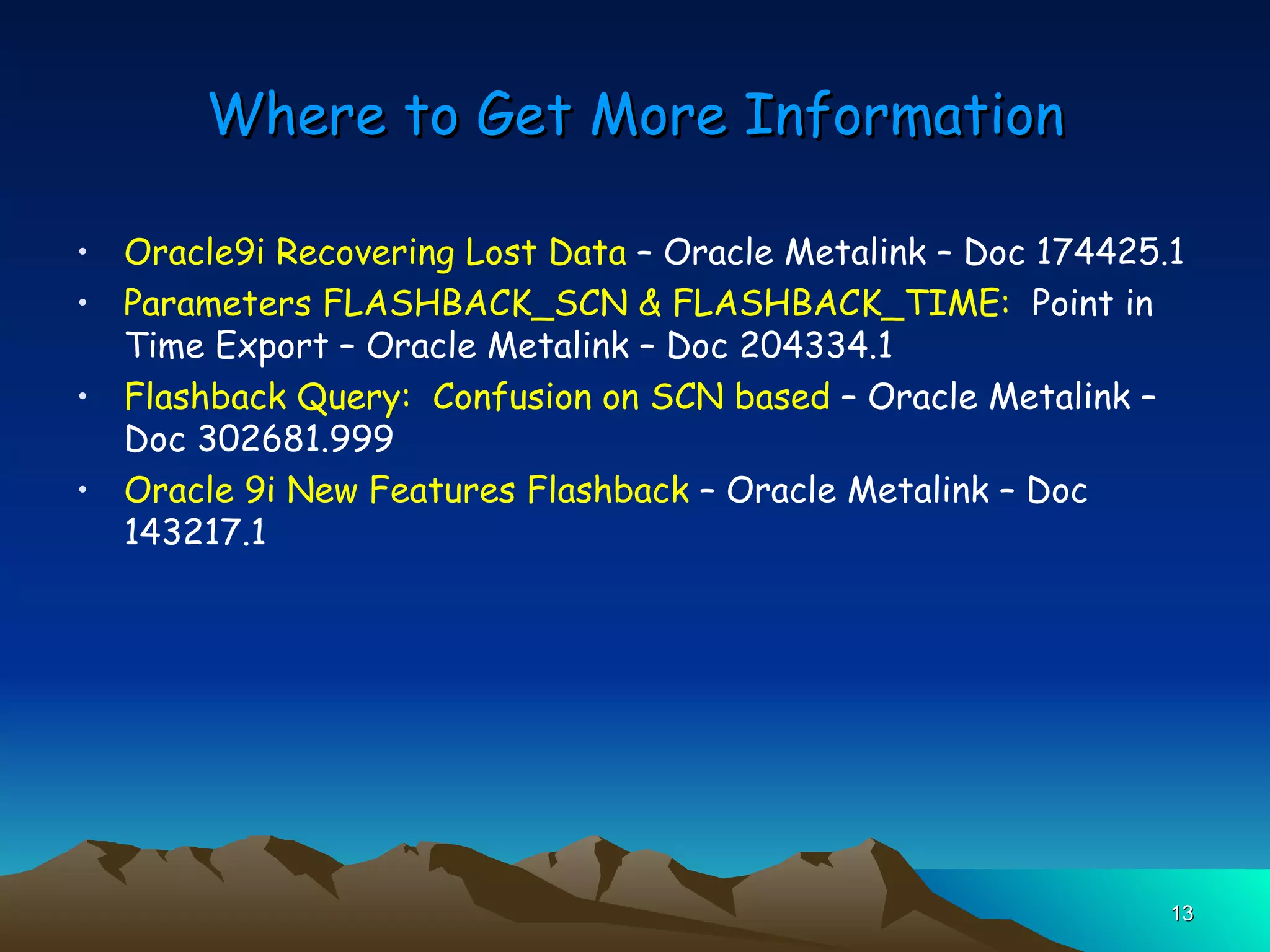 Oracle External Tables Ppt