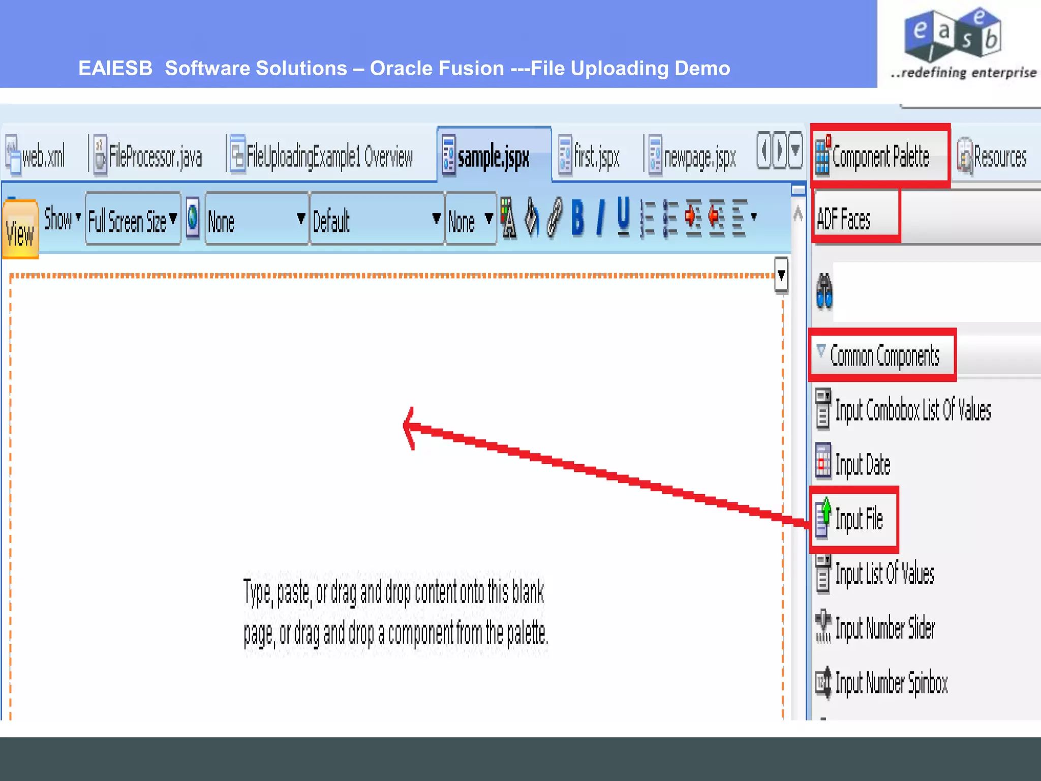 Oracle Fusion File Uploading web application.pptx