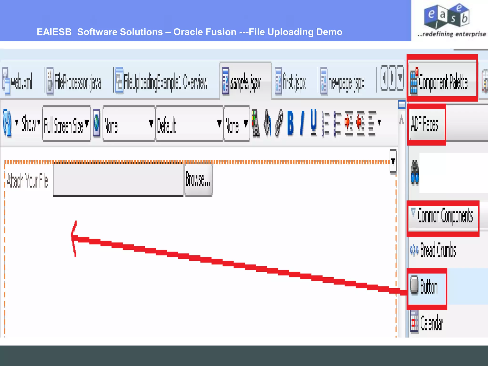 Oracle Fusion File Uploading web application.pptx