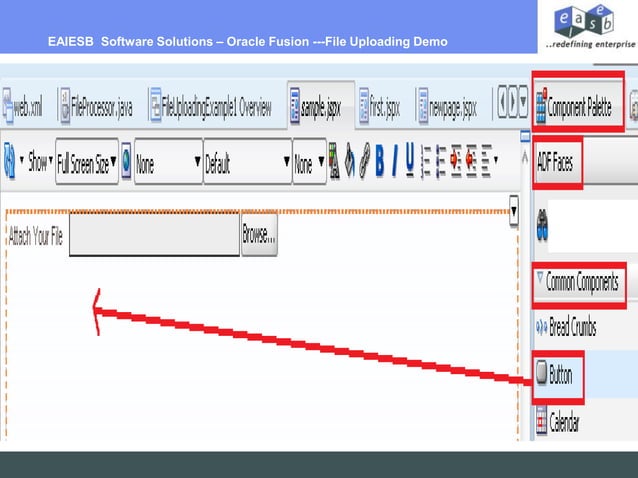 Oracle Fusion File Uploading web application.pptx