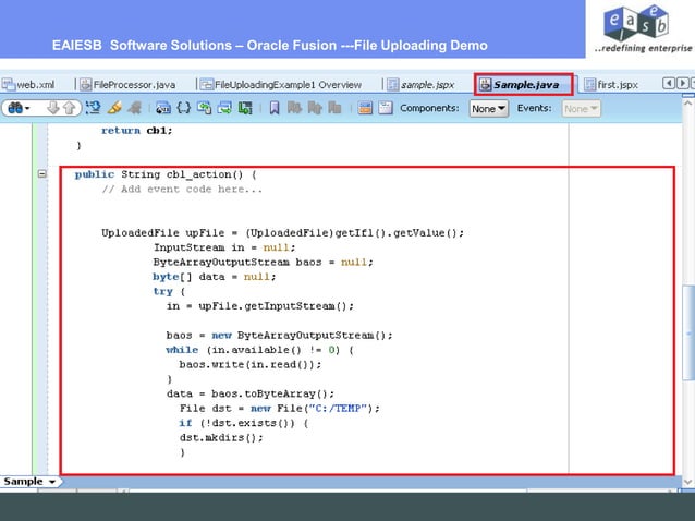 Oracle Fusion File Uploading web application.pptx