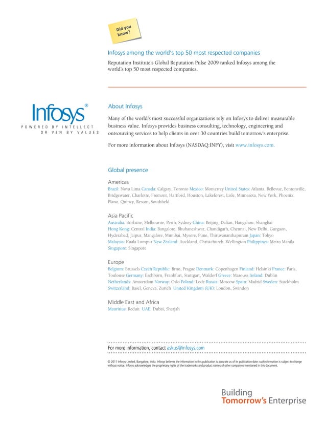 Infosys Co-Existence for Oracle Fusion Talent Management | PDF ...