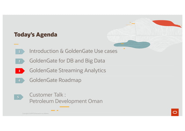 Oracle Goldengate Roadmap Oracle Openworld 2020 Ppt