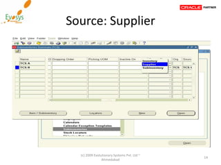 Oracle Inventory - Working with Stock Locator | PPTX