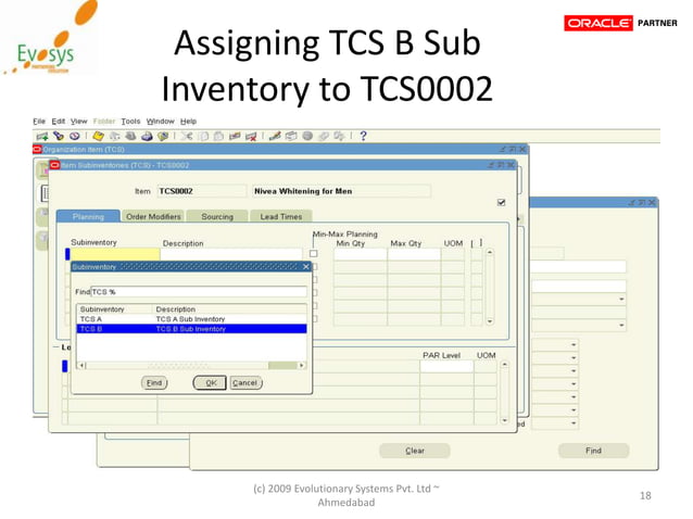 Oracle Inventory - Working with Stock Locator | PPT