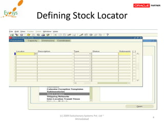 Oracle Inventory - Working with Stock Locator | PPTX