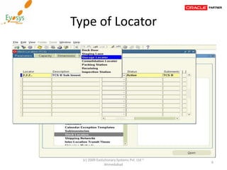 Oracle Inventory - Working with Stock Locator | PPTX