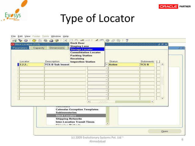 Oracle Inventory - Working with Stock Locator | PPT