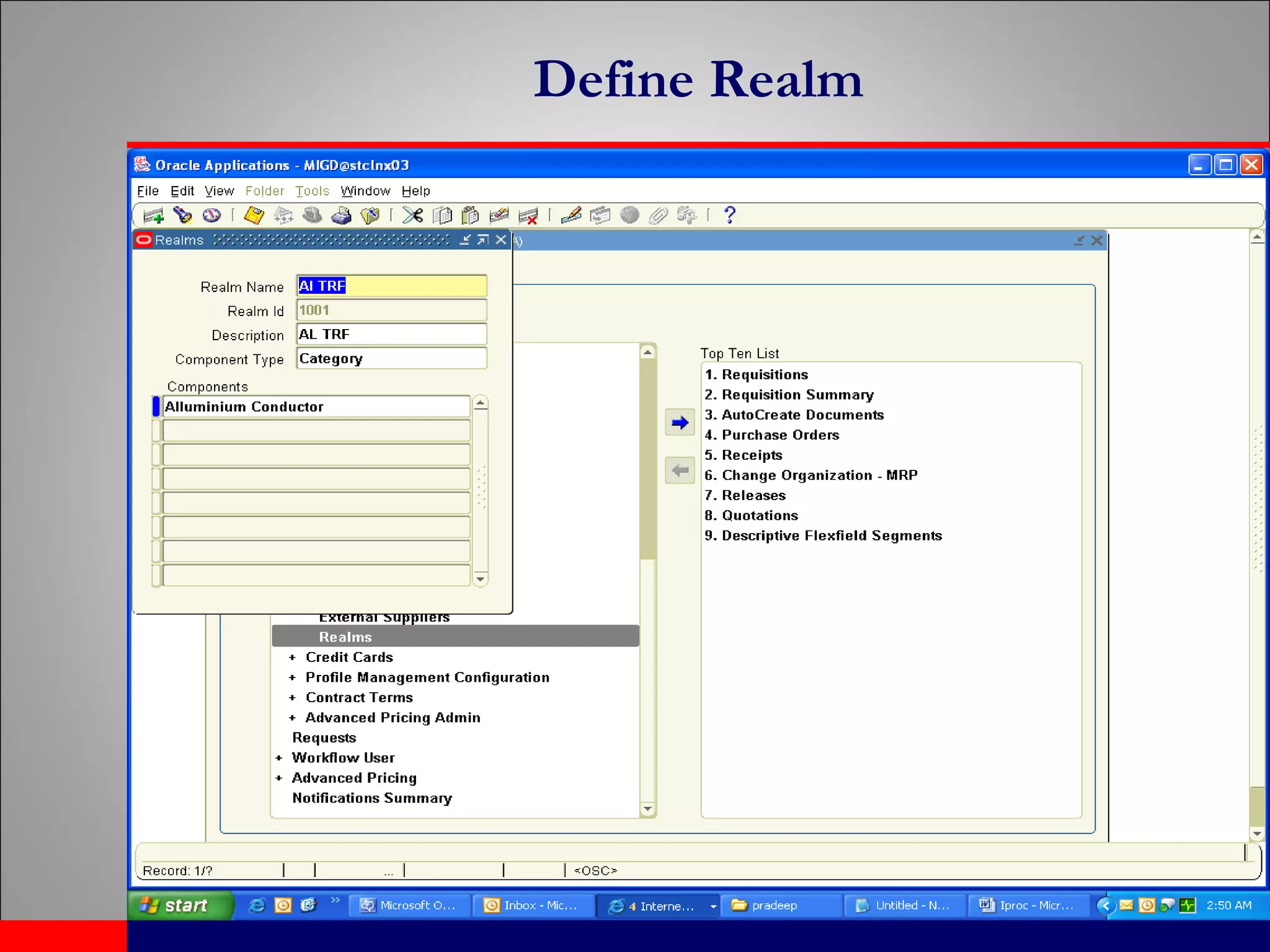 Oracle i procurement | PPT