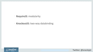 Oracle JET, with JET Mobile Content | PPT