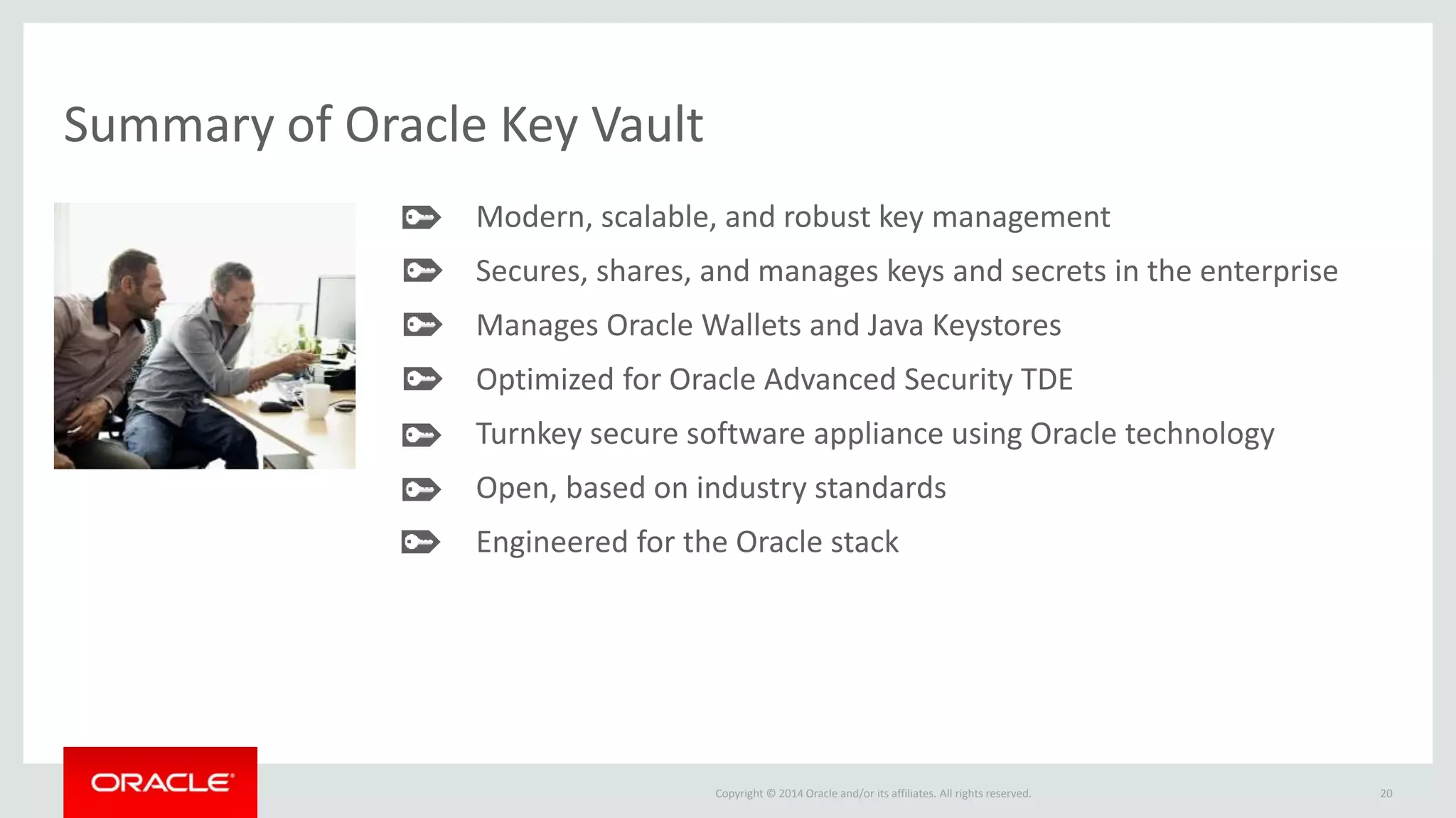 Oracle Key Vault Overview | PPTX