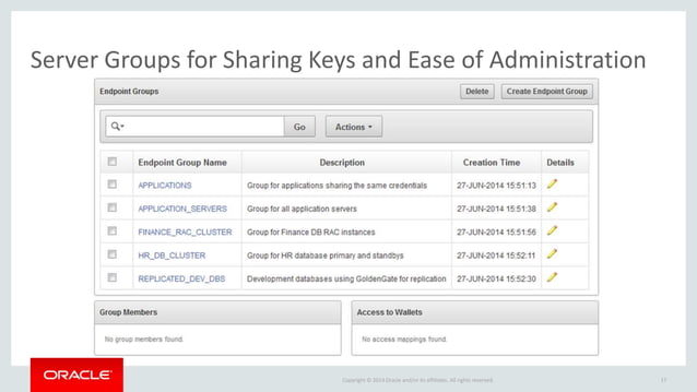 Oracle Key Vault Overview | PPT