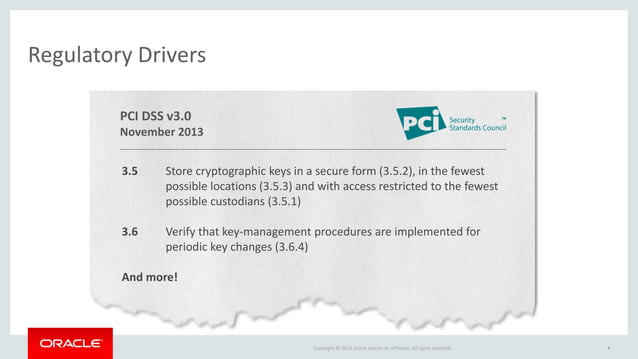 Oracle Key Vault Overview | PPT