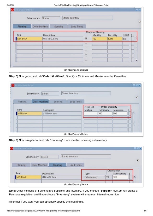 Oracle Min Max Planning