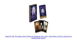 [Doc] Oracle of Shadows and Light | PDF
