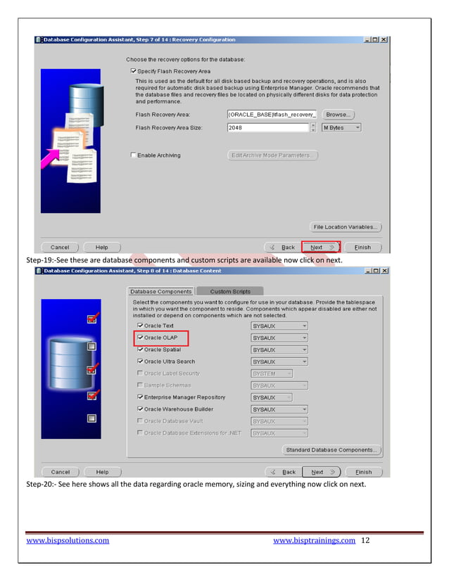 Oracle olap-installation | PDF