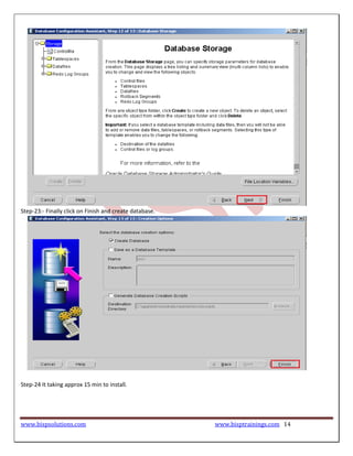 Oracle olap-installation | PDF