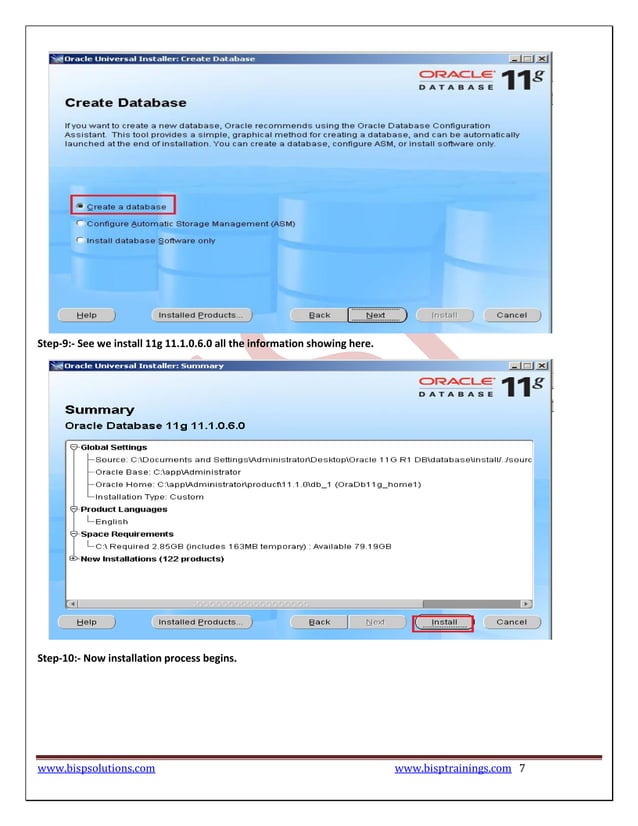Oracle olap-installation | PDF