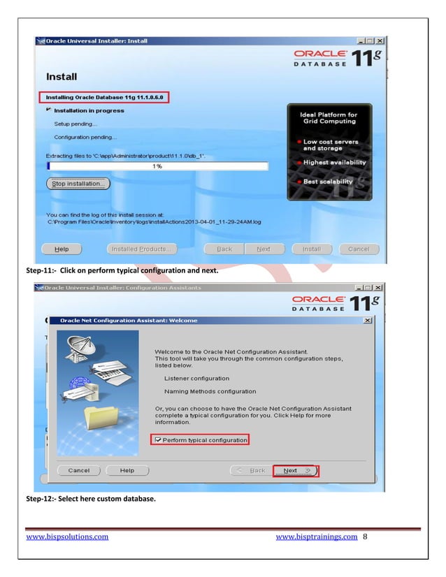 Oracle olap-installation | PDF