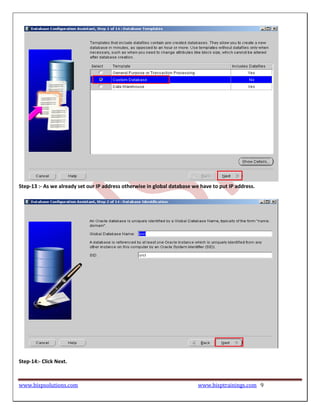 Oracle olap-installation | PDF
