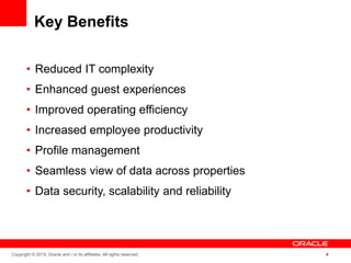 Oracle OPERA Cloud Services - Property Management System | PDF