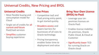 #PCMVision: Oracle Hybrid Cloud Solutions | PPT
